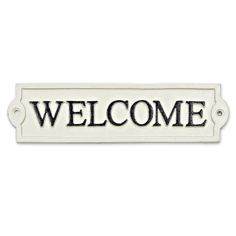 Abbott Cast Iron Welcome Sign – Daisy Trading Co.