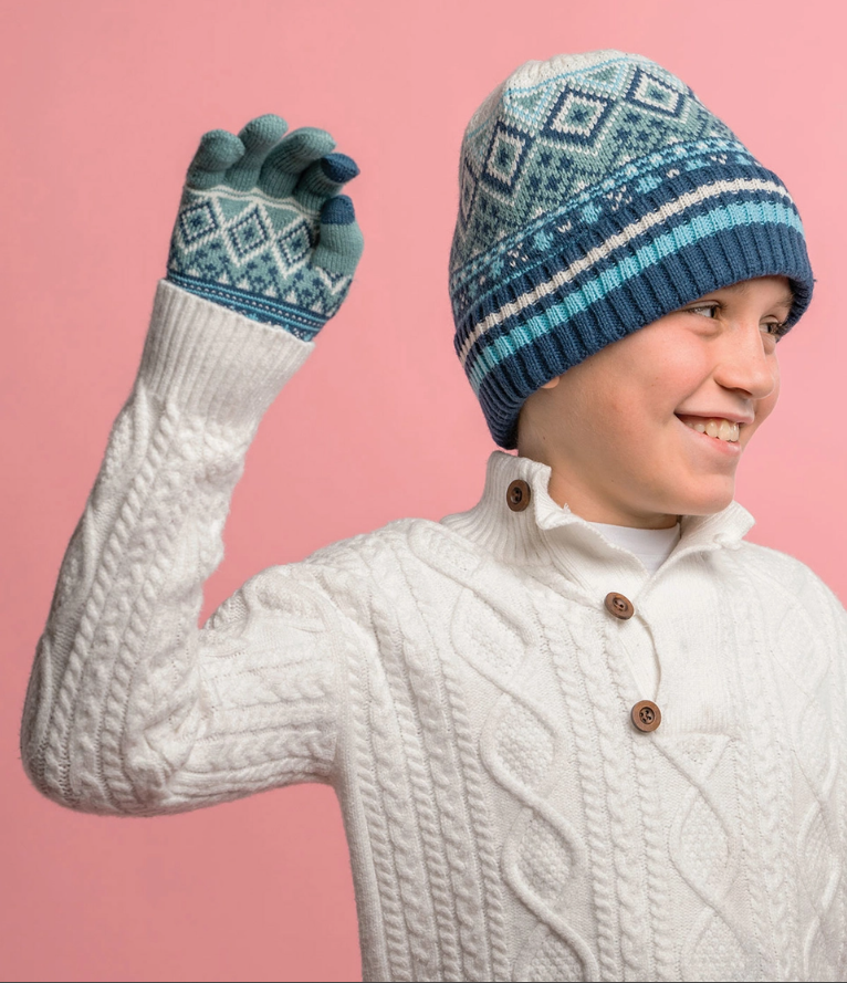 Britt’s Knits® Kids Fair Isle Beanie – Daisy Trading Co.