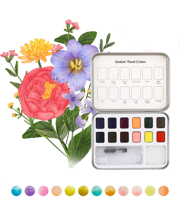 Garbie Watercolor Pocket Set – Daisy Trading Co.