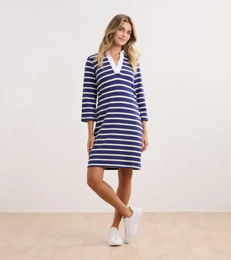 Hatley Taylor Dress - Nautical Stripe – Daisy Trading Co.