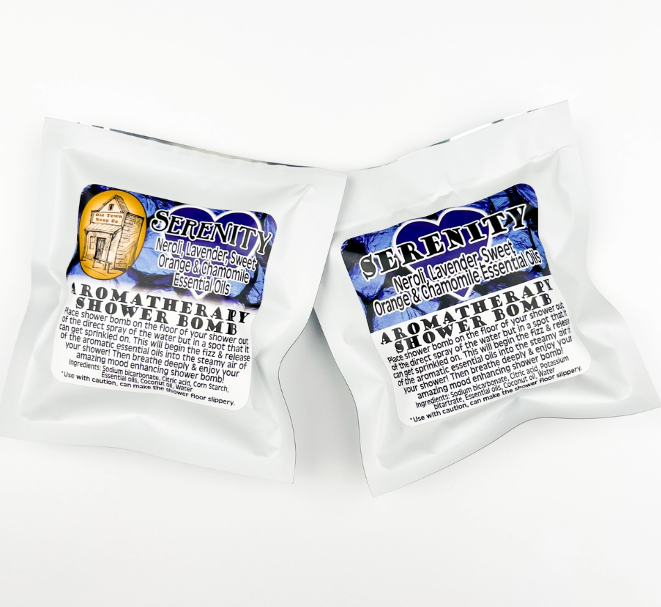 Old Town Soap Co. Single Shower Bombs - Serenity – Daisy Trading Co.