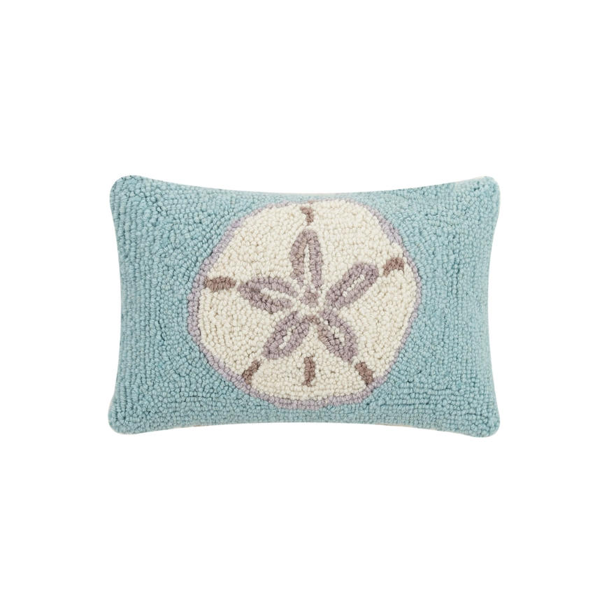 Sandy Toes and Salty Kisses Hook Pillow 12x16 – Coastal Wool Lumbar ...